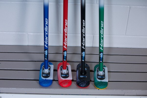 Custom Hardline Specialty Handle | Goldline Curling Gear