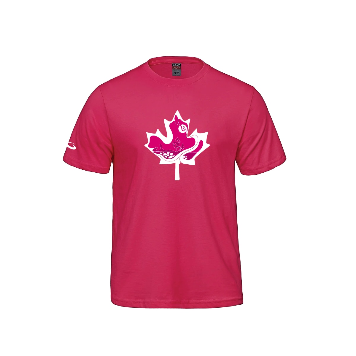 True North Maple Leaf T-Shirt | Goldline Curling Gear and Apparel